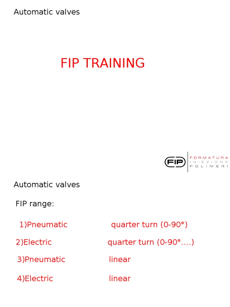 Automatic Valves: Types and Features | PDF | Valve | Actuator
