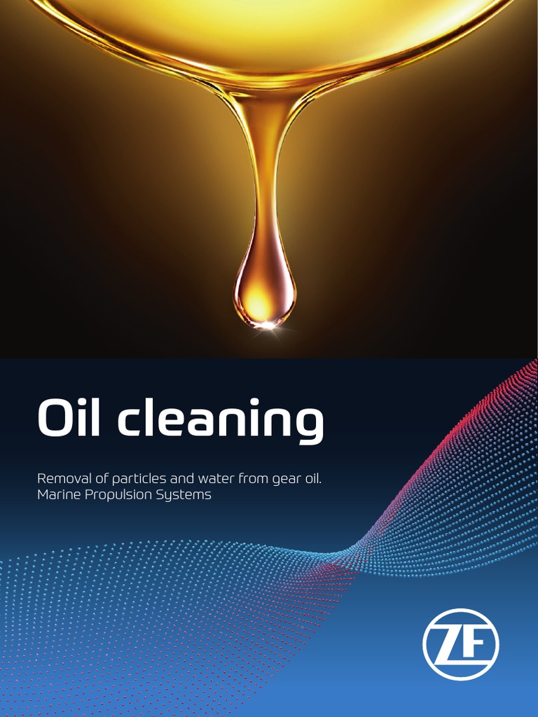 Oil Cleaning: Removal of Particles and Water From Gear Oil. Marine ...