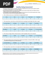 Healthy Lifestyle Questionnaire | PDF | Health Care | Psychology