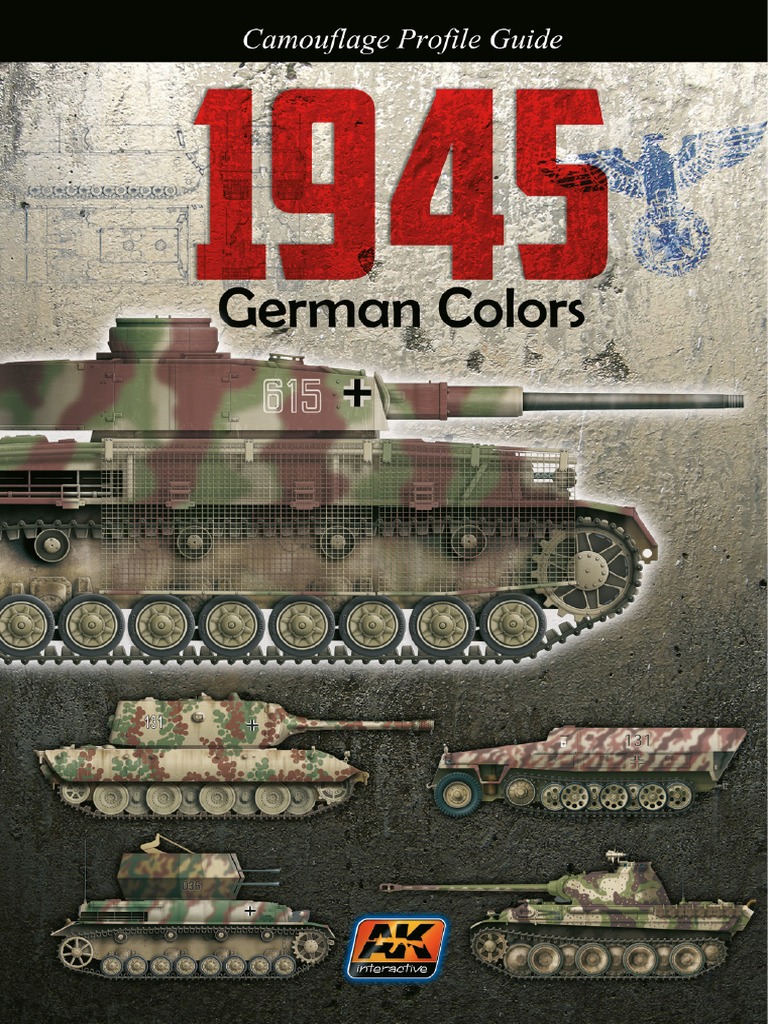 1945 German Colors PDF | PDF | Panzer Iv | Tiger I
