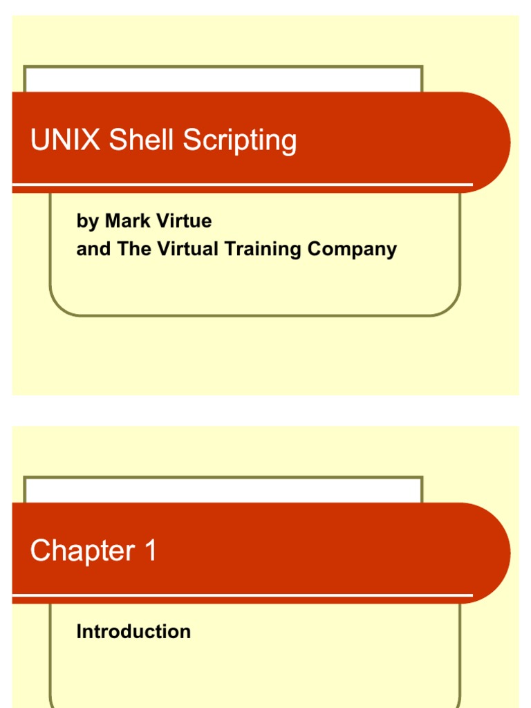 Shell Scripting | PDF