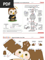 Echo Skeleton Paper Toy | PDF | Games & Activities