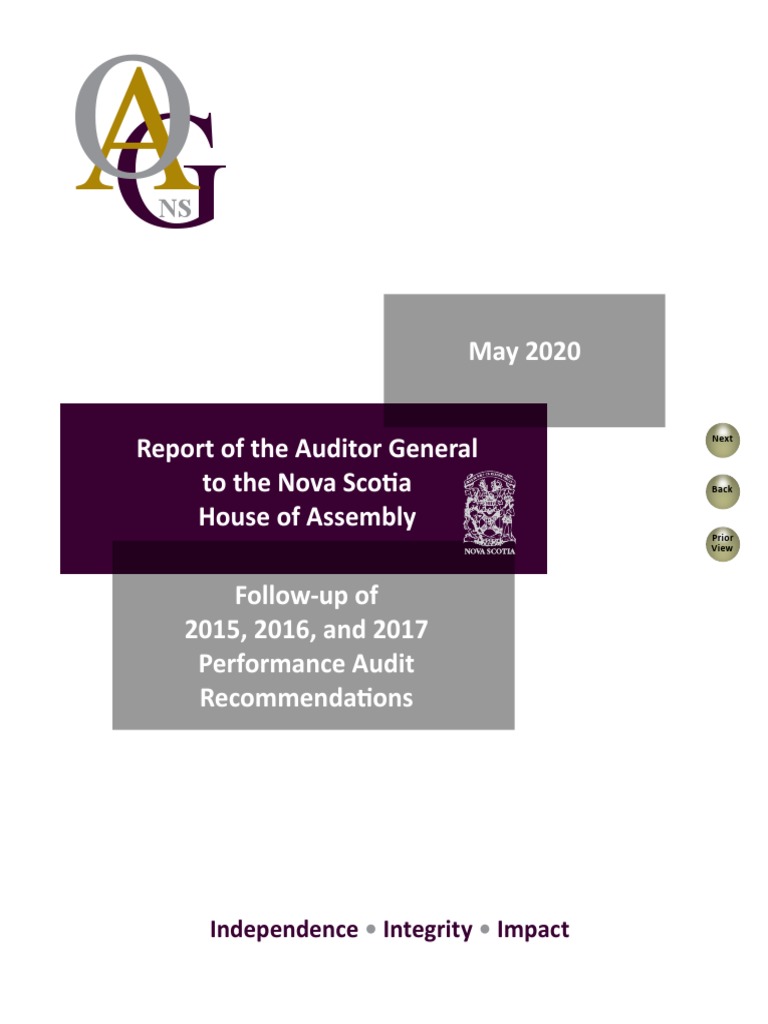 Auditor General's Report | PDF | First Nations | Audit