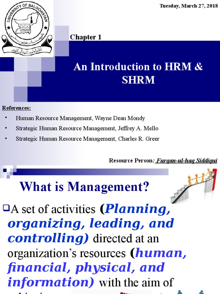 An Introduction To HRM SHRM | PDF | Human Resources | Human Resource ...