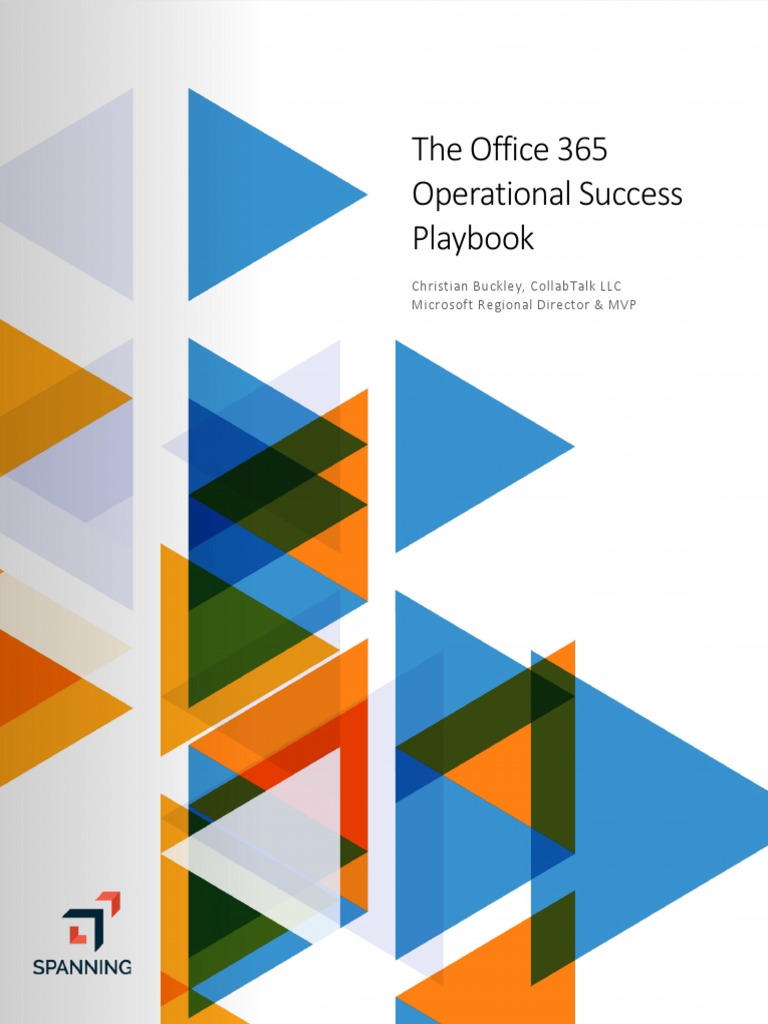 Ebook Office365 Operational Success Playbook | PDF