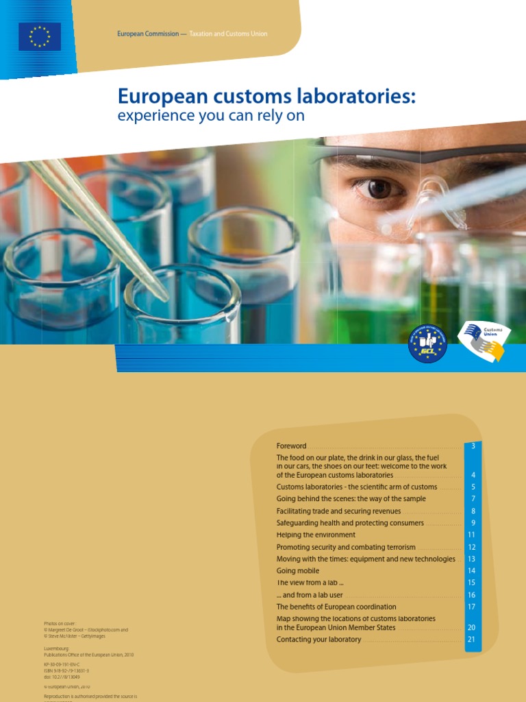 European Customs Laboratories:: Experience You Can Rely On | PDF ...