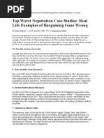 Top 10 International Negotiation Cases | PDF | International Relations ...