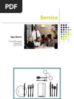 76 Service Sequence Cafe Restaurant | PDF | Entrée | Menu