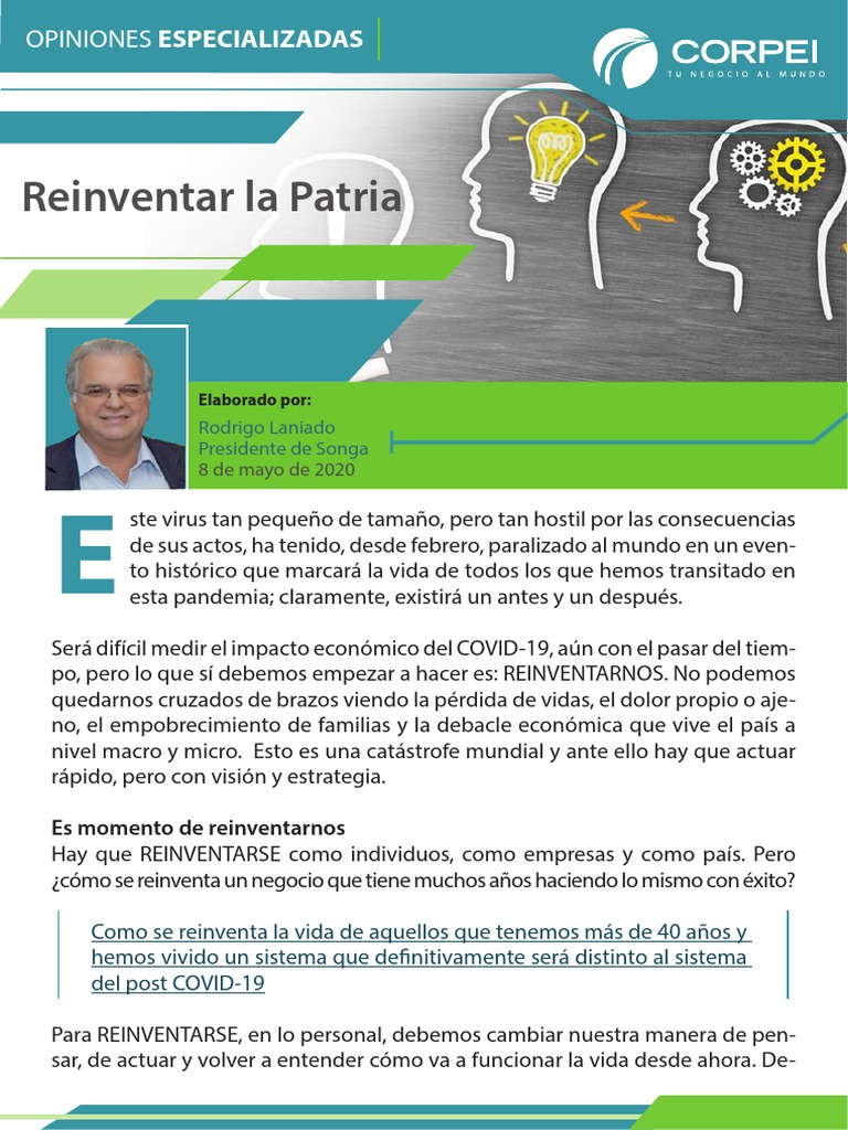 Reinventar La Patria - Rodrigo Laniado | PDF | Ecuador | Estado (política)
