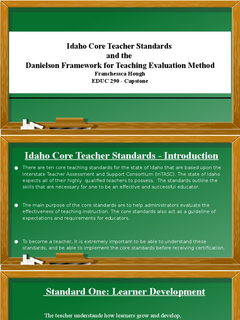 Idahoteachingstandards | PDF | Educational Assessment | Differentiated ...