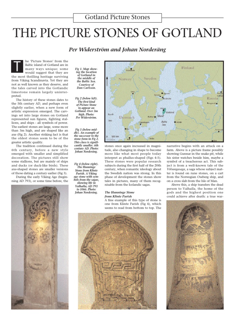 Gotland Picture Stones | Runes | Vikings