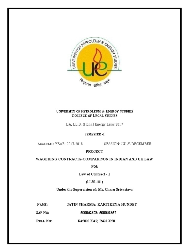 BA LLB Contract Project | PDF | Swap (Finance) | Loans