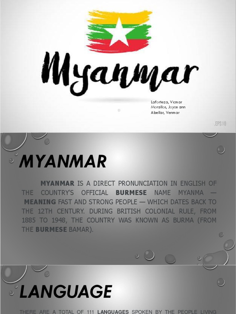 Myanmar | PDF | Myanmar | Curry