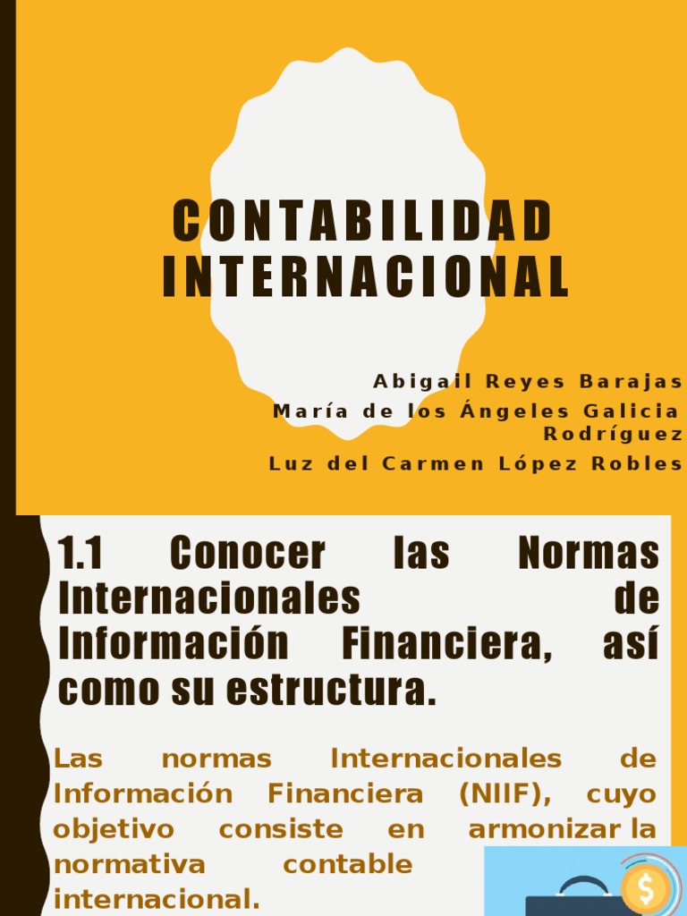 Contabilidad Internacional | PDF