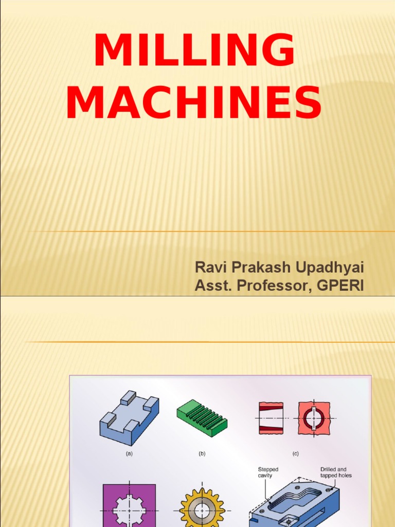 Milling Machine | PDF | Machining | Gear
