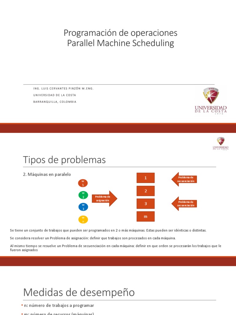 Parallel Scheduling | PDF | Algoritmos | Ingeniería de Sistemas