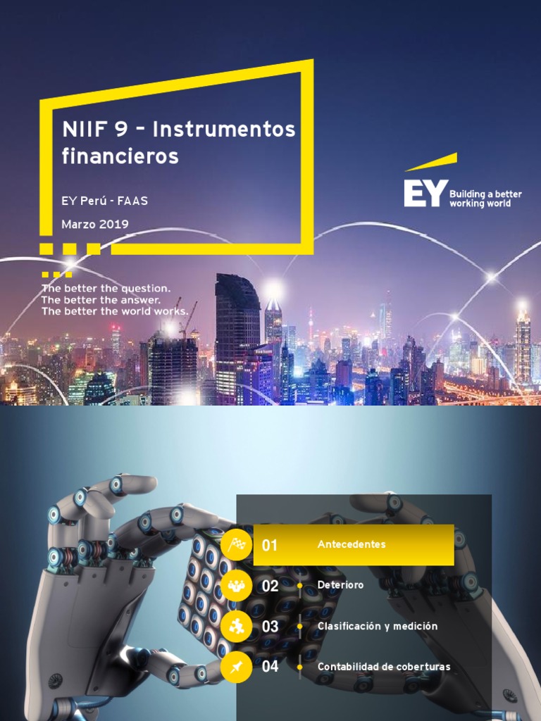 NIIF 9 - Instrumentos Financieros | PDF | normas internacionales de ...