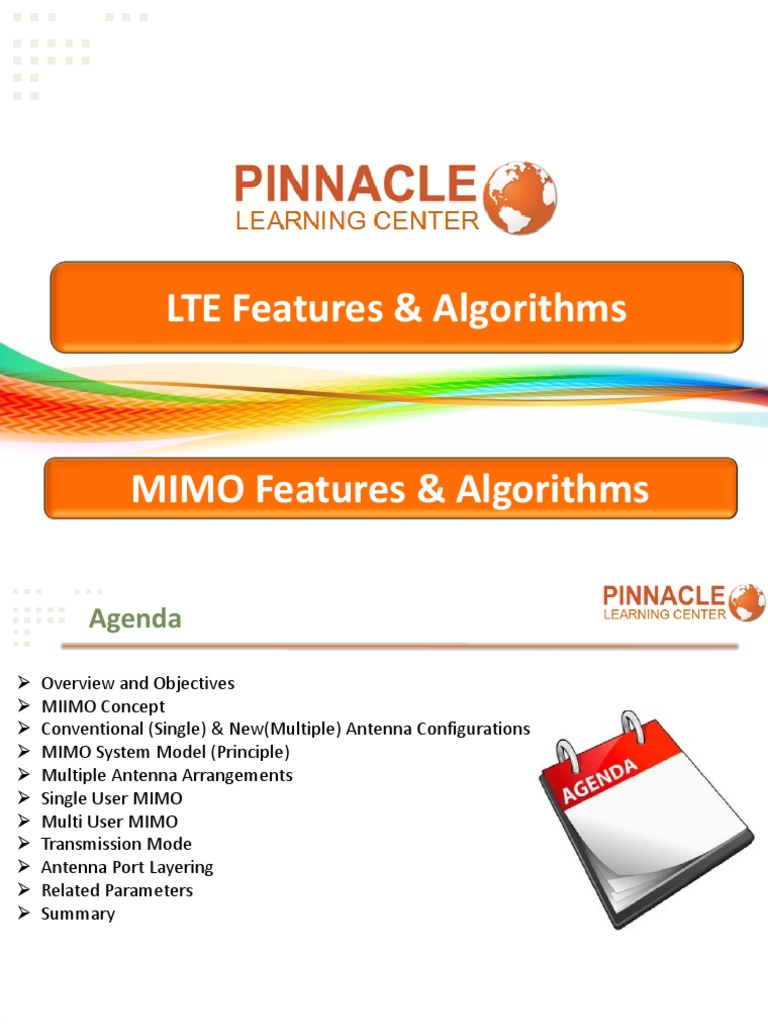LTE MIMO Features | PDF | Mimo | Multiplexing