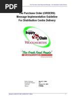 EDIFACT Orders Sample Document | PDF