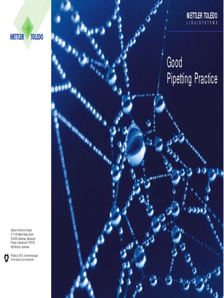 Buenas Prácticas de Pipeteo | PDF | Liquids | Chemistry