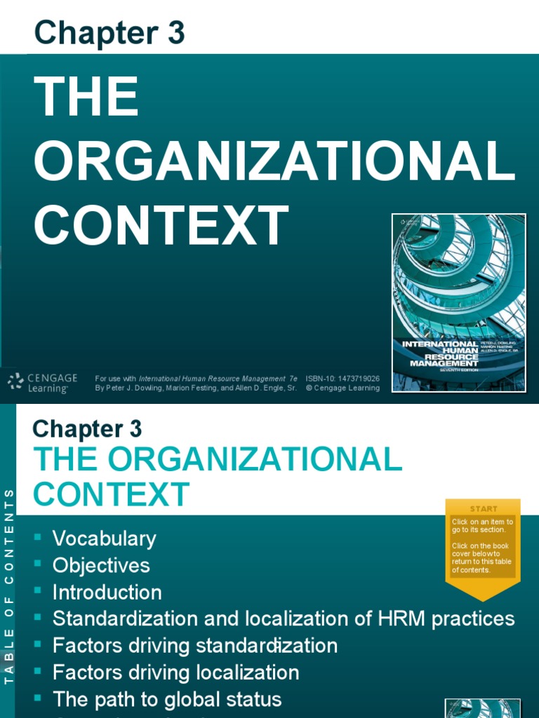 THE Organizational Context | PDF | Organizational Culture | Human ...