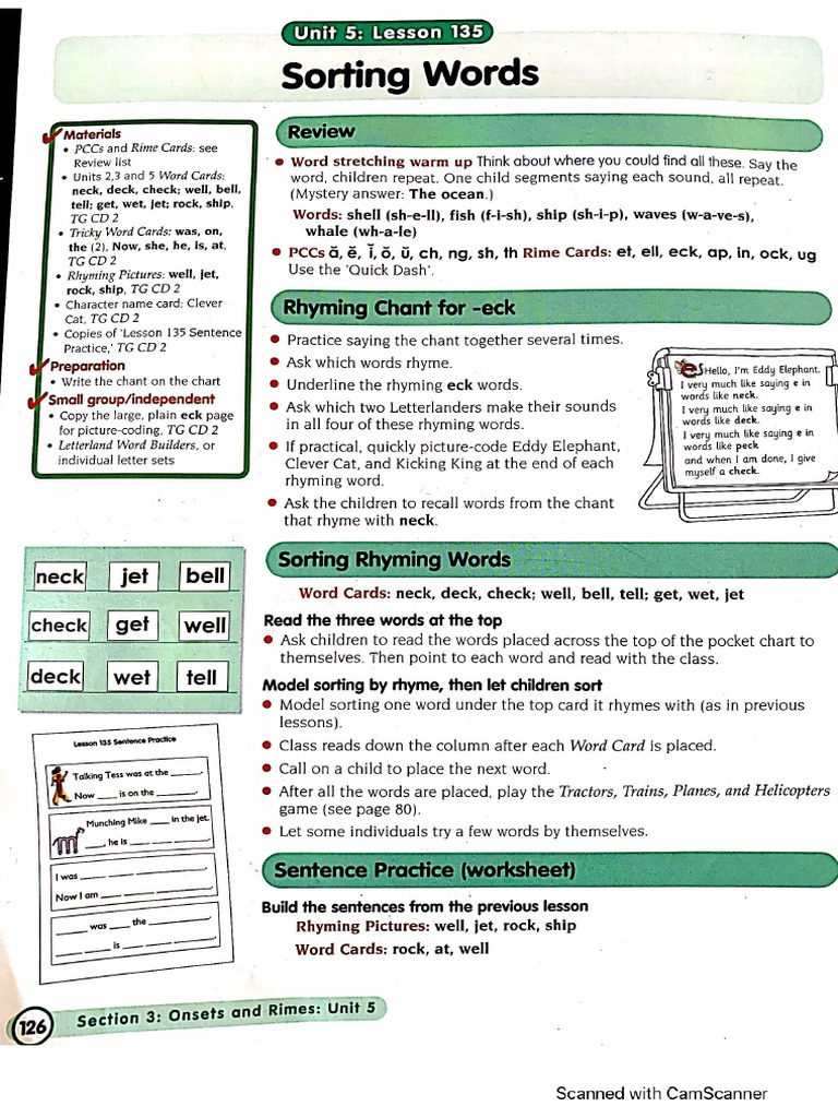 Letterland Lesson 135 20200512092909 | PDF