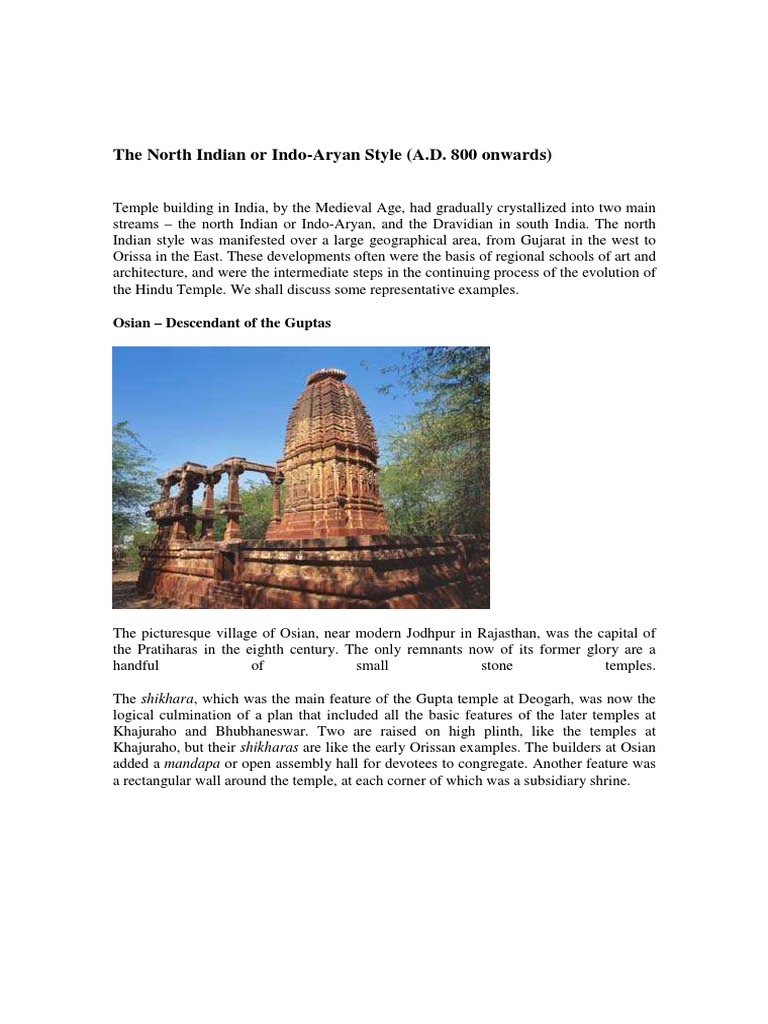 Temple Architecture | PDF | Temple