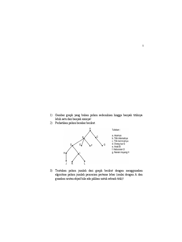 Analisis Pohon dan Graph dalam Matematika | PDF | Komputer | Teknologi ...