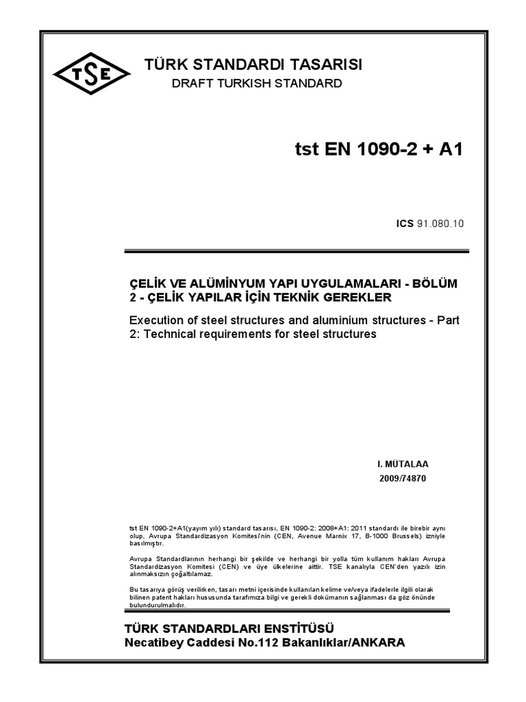 En 1090-2 Standart | PDF