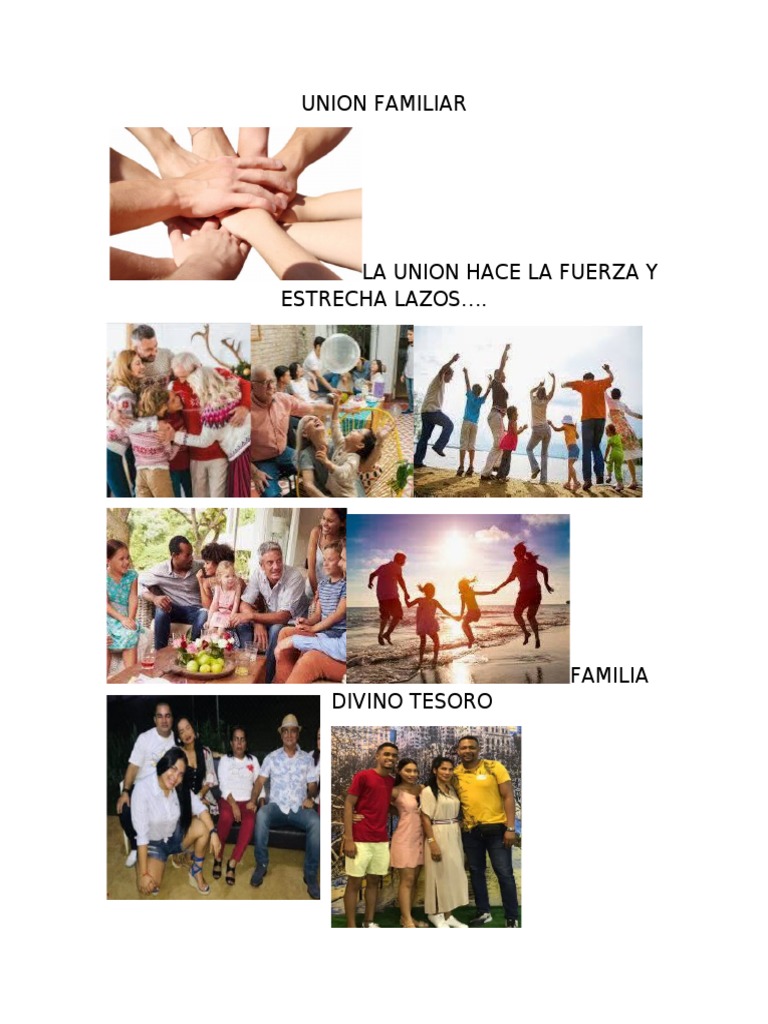 Imagenes Union Familiar | PDF