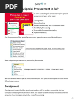SAP MM - Subcontracting Process | PDF | Subcontractor | Procurement