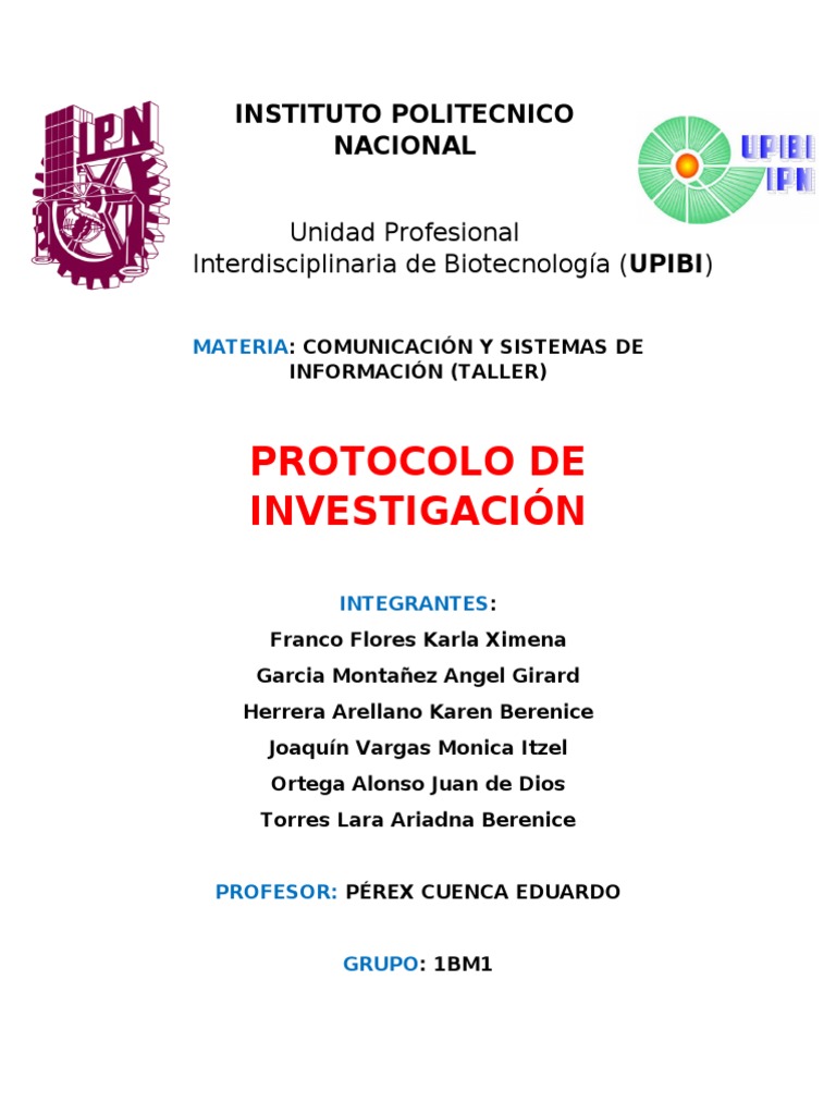 Protocolo de Investigación Completo 2 | PDF | Alimentos | Nutrición
