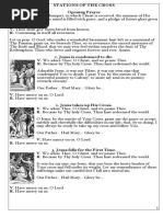 A Short Way of The Cross - Kristin's Crosses | PDF | Jesus | Stations ...