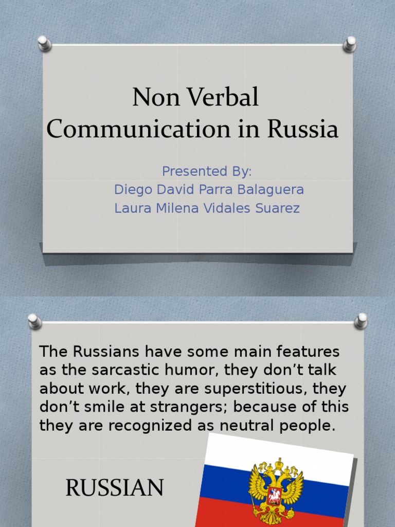 Nonverbal Communication in Russia | PDF | Art