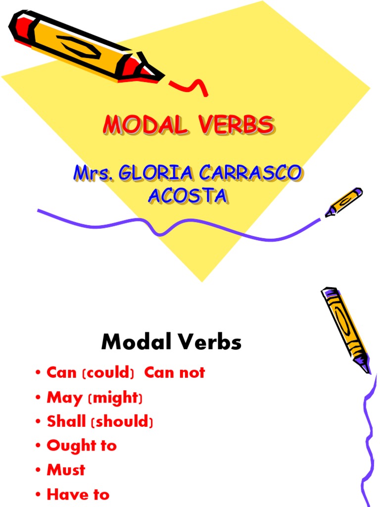 Modal Verbs PDF | PDF | Verb | Cognitive Science