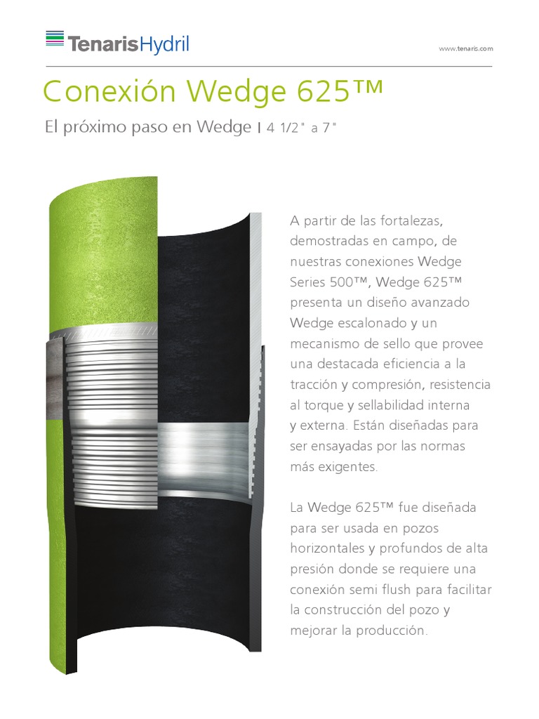 Tenaris Hydril Wedge 625 Brochure PDF | PDF | Información | Science