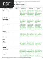 Infants Year Long Lesson Plans | PDF | Perception | Leisure