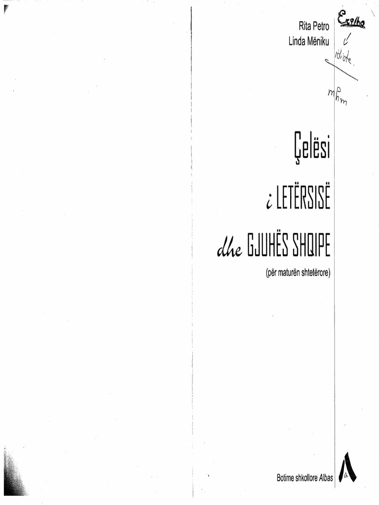 Celesi I Letersise Dhe-Gjuhes-Shqipe-Per-Maturen-Shteterore PDF | PDF