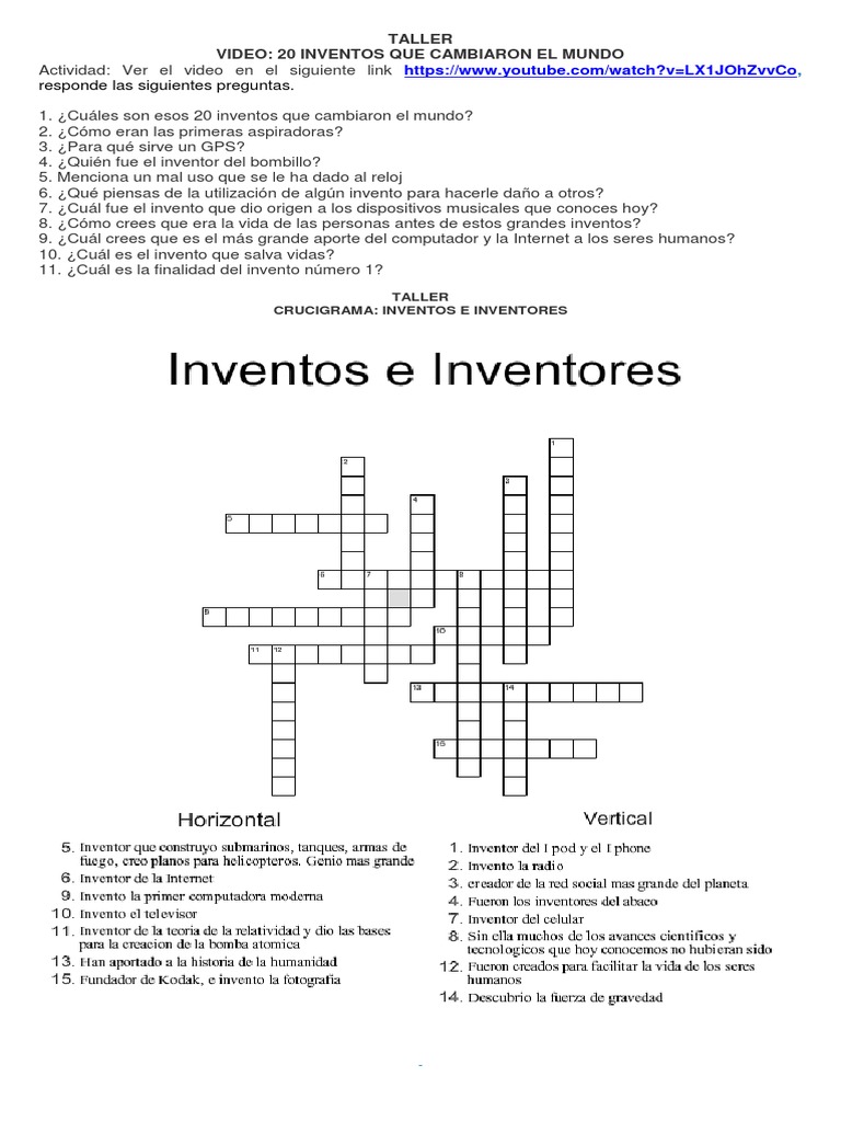 Taller Inventos | PDF