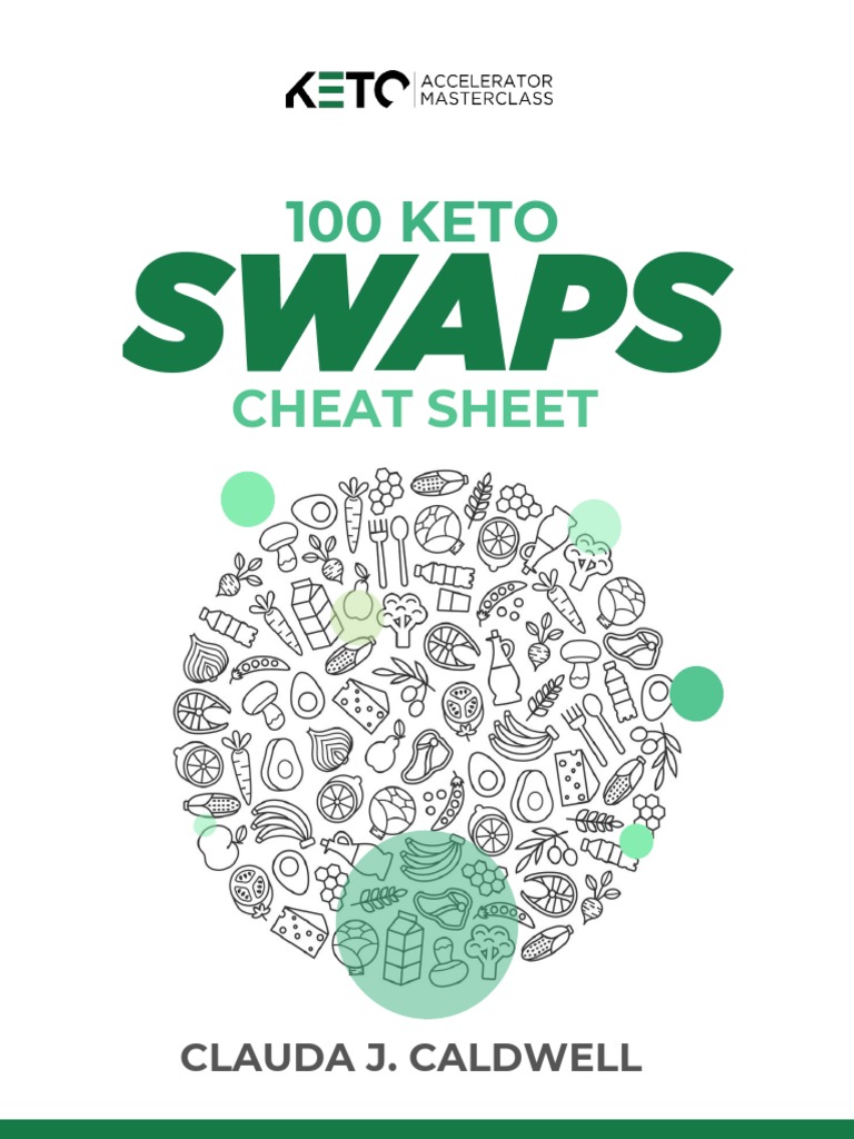 100 Keto Swaps Cheat Sheet PDF | PDF | Pancake | Potato Chip