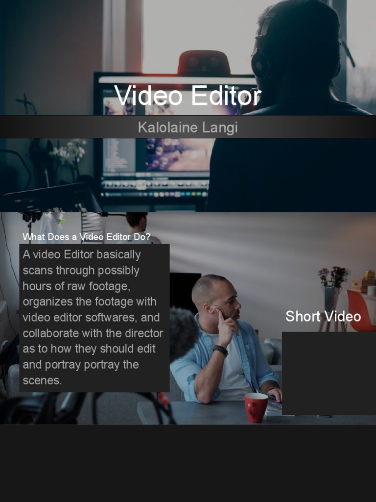 Kalolaine Langi - Careers in Entertainment Research and Slideshow | PDF