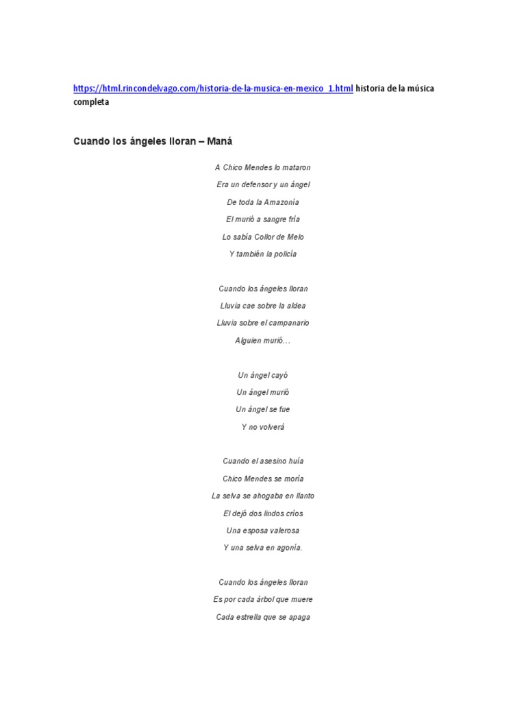 Cuando Los Ángeles Lloran | PDF