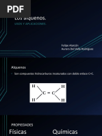 Uso de Los Alquenos y Alquinos en La Vida Cotidiana | PDF | Alqueno | Hidrocarburos