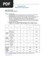 CFA Score Sheet | PDF