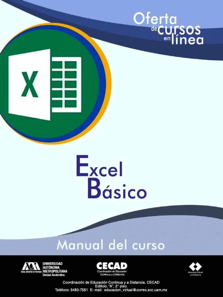 Manual Excel PDF | PDF | Microsoft Office | Microsoft Excel