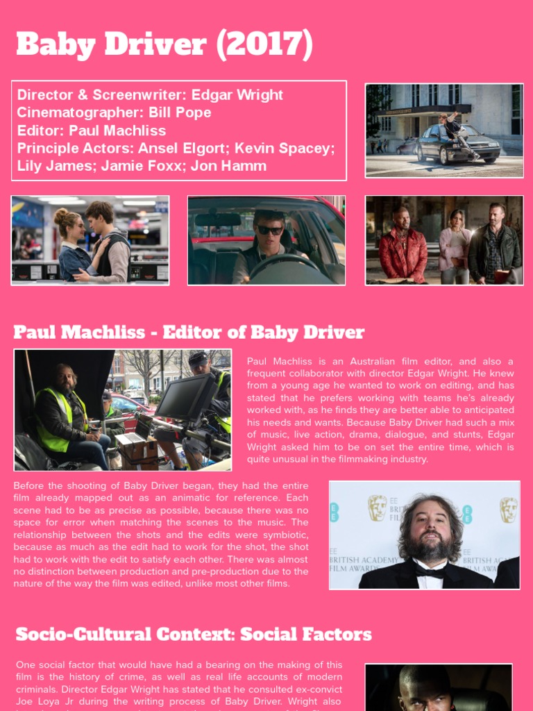 Baby Driver: Editing and Scene Analysis | PDF