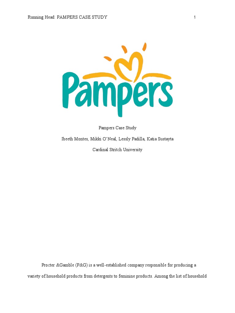 Case Study Pampers - 2 | PDF | Diaper | Communication