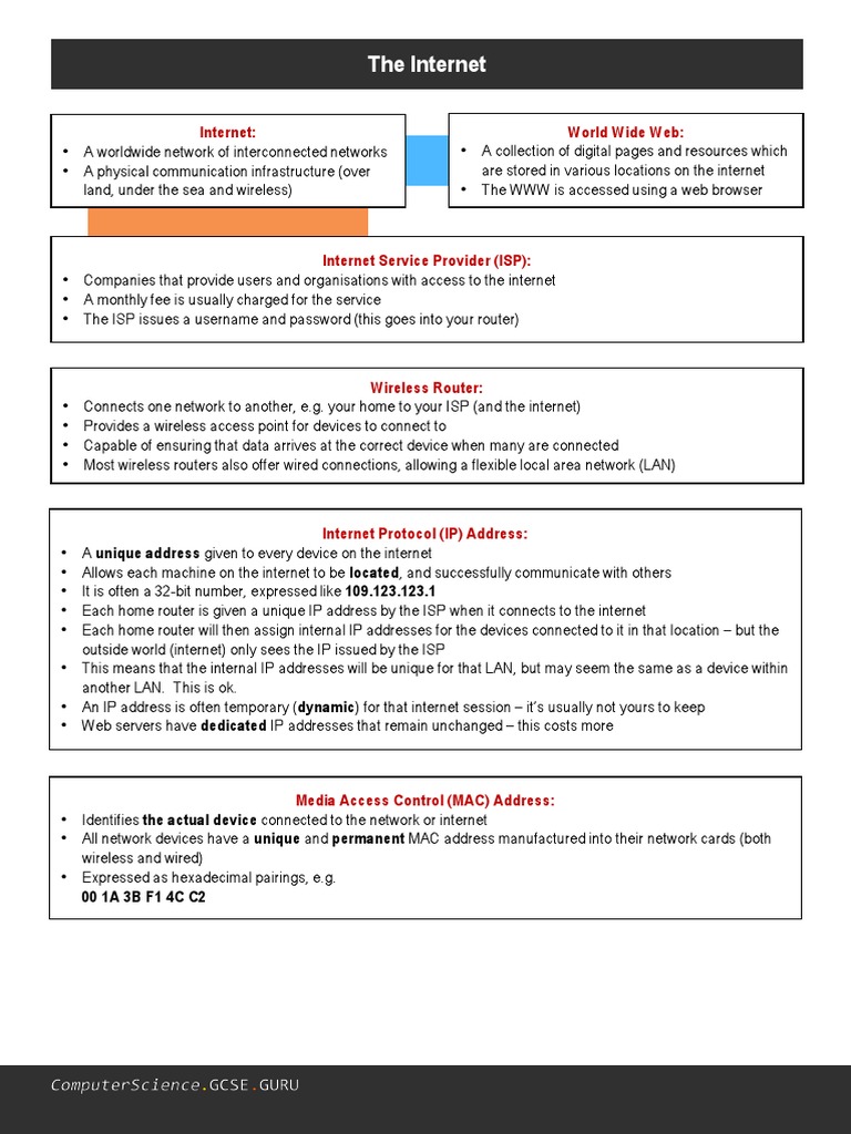 The Internet: Internet: World Wide Web | PDF | World Wide Web ...