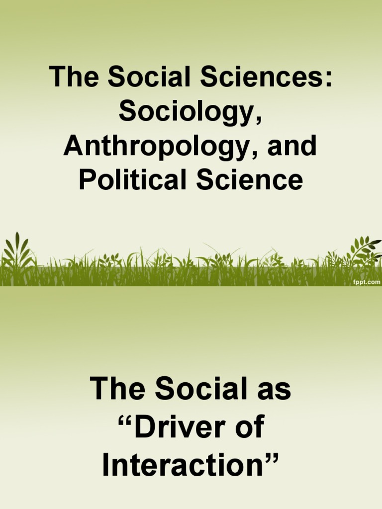 CHAPTER 1 Lesson 2 The Social Sciences | PDF | Social Science | Sociology
