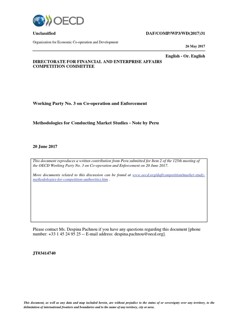 DAF COMP WP3 WD (2017) 31.en | PDF | Quantitative Research | Dependent ...